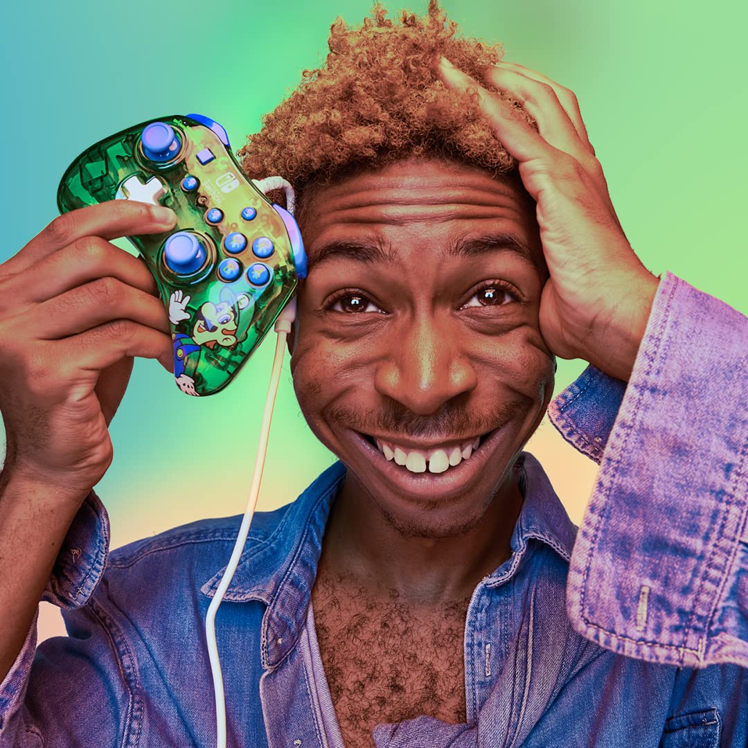 PDP Rock Candy Wired Controller for Nintendo Switch/ Lite/ OLED - Luigi ...